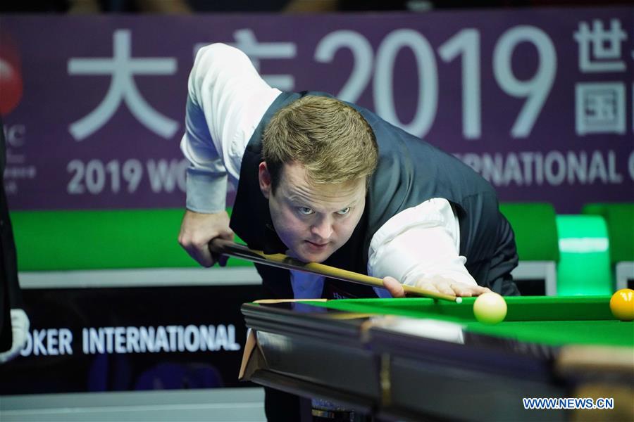 In pics: 2019 World Snooker Int'l Championship (3) - People's Daily Online