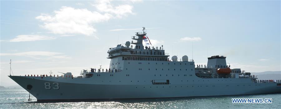 Chinese naval ship Qijiguang finishes its visit to New Zealand - People ...