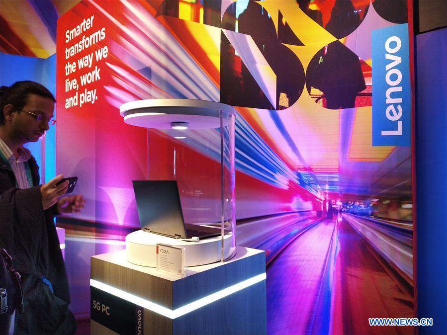 Lenovo launches world's first 5G PC at CES (4) - People's Daily Online