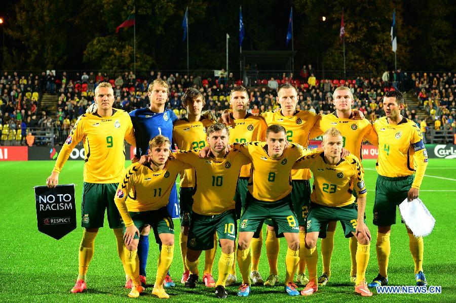 Lithuania beats Estonia 1-0 during Euro Qualifier (2) - People's Daily ...