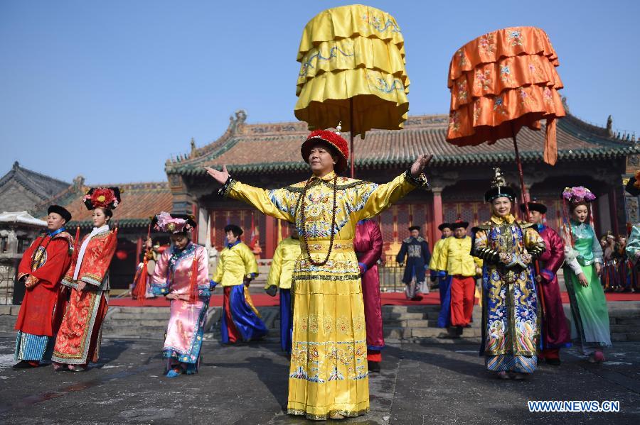 Court play staged in Shenyang Palace Museum - People's Daily Online